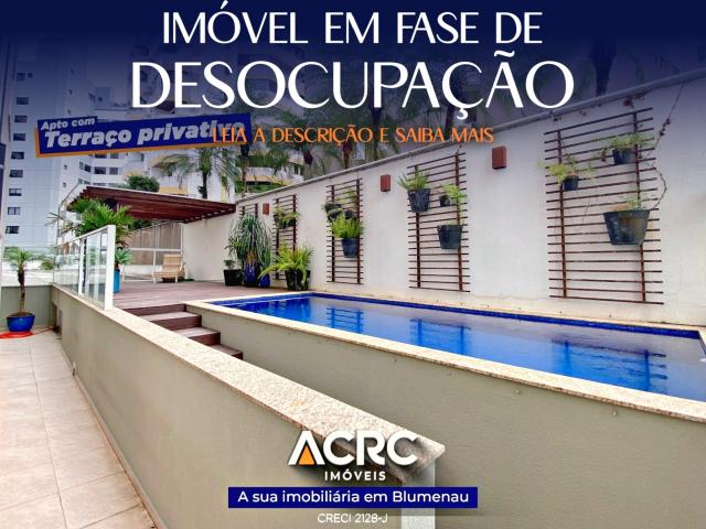 AP10717 Apartamento com terraço para Locação no Bairro Jardim Blumenau