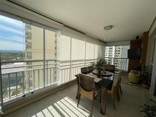 Ap terraços Colinas Cond Clube 124m, 3 dormt, varanda gourmet