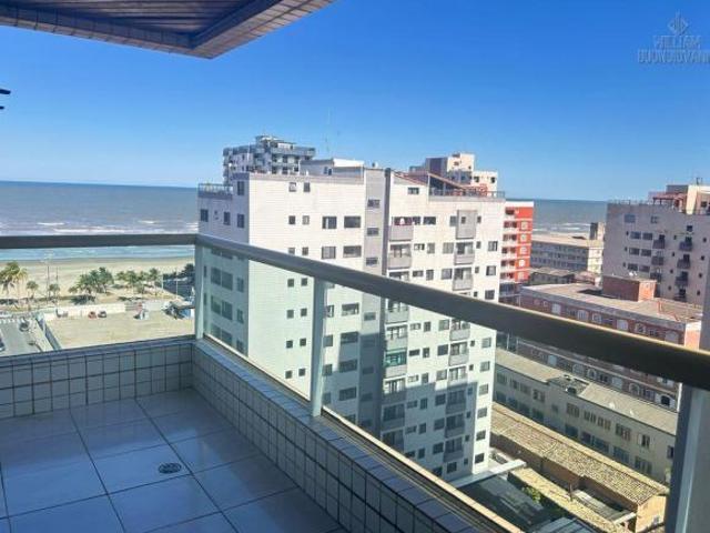 Ap. na Tupi, 133 mts, 3 Dorms, suíte, 2 vagas c/ Vista Mar e Lazer Completo