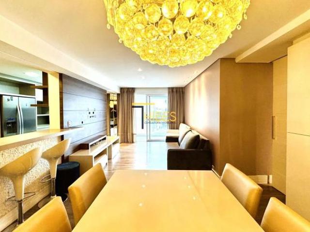 Apart. Younique Água Verde, mobiliado, 3 dorm. 1 suíte, 120 m² priv. 2 vagas