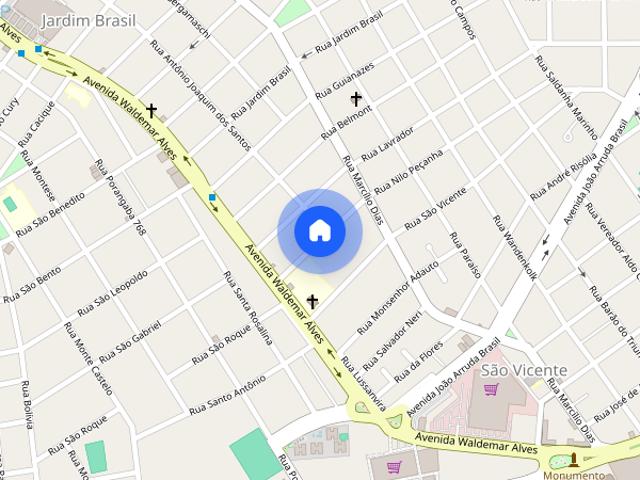 Apart Hotel Moderno em São Vicente, Araçatuba