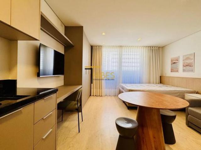 Apart. studio all batel, mobiliado, andar alto, ensolarado, 29 m² privativos