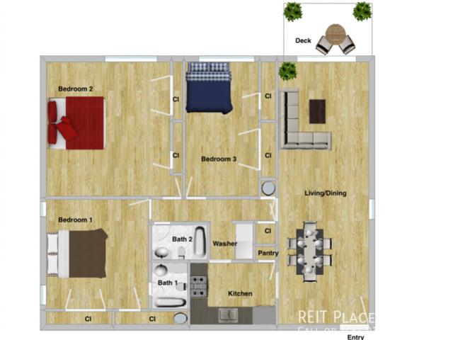 apartment 3 bedroom, Raleigh NC 27609 DS87352168