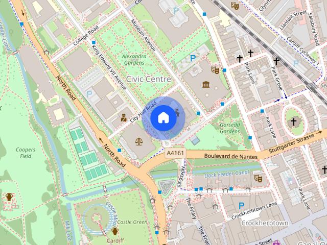 Apartment 1110 B04, Angorfa, Guildford Crescent, Cardiff City, CF10
