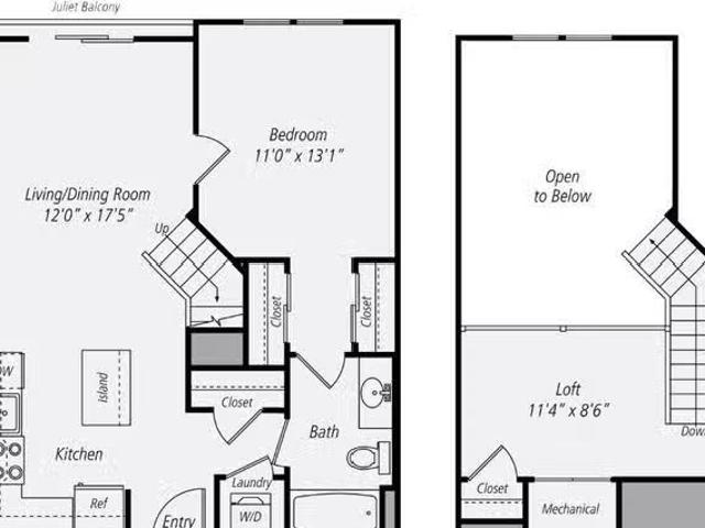 Apartment 1 bedrooms in Mc Lean