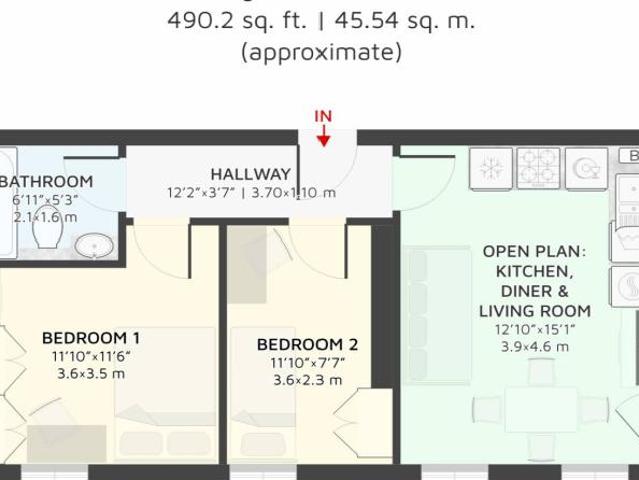 Apartment 2 Bedroom For Rent London London 7290 ES101842077