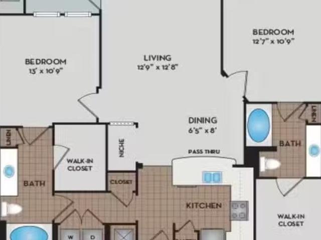 Apartment 2 bedrooms in Buckhead