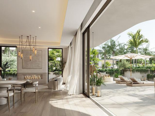 Apartment with terrace and pool