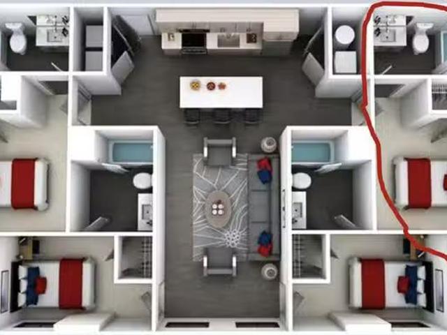 Apartment 4 bedrooms in Bryan