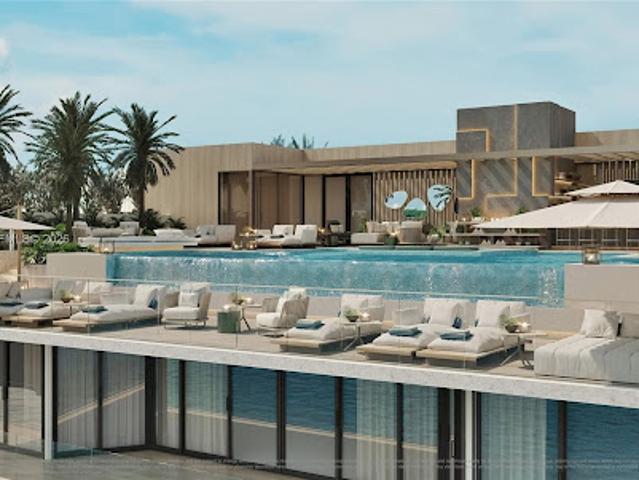 Apartment with terrace and pool