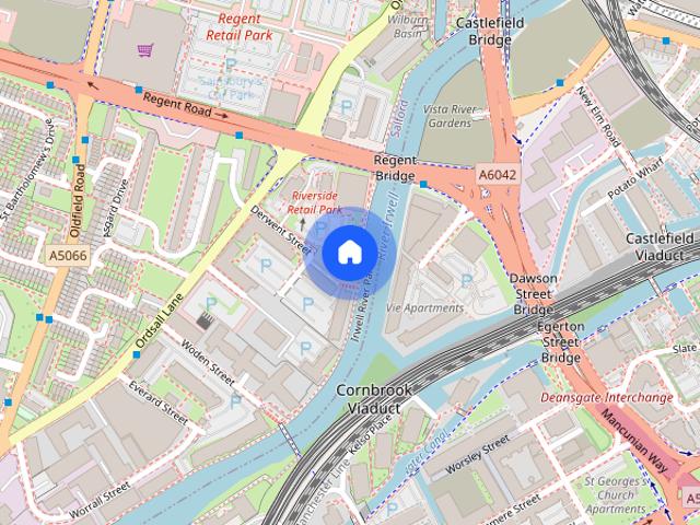 Apartment 909, Silkbank Wharf, 21 Derwent Street, Salford, Manchester, M5 4JR