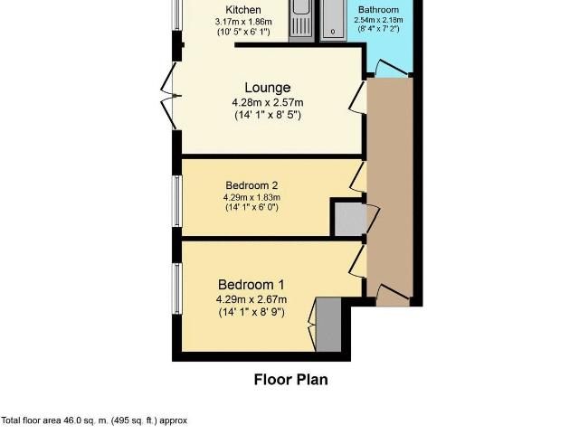 Apartment at Cockle Close, Mansfield
