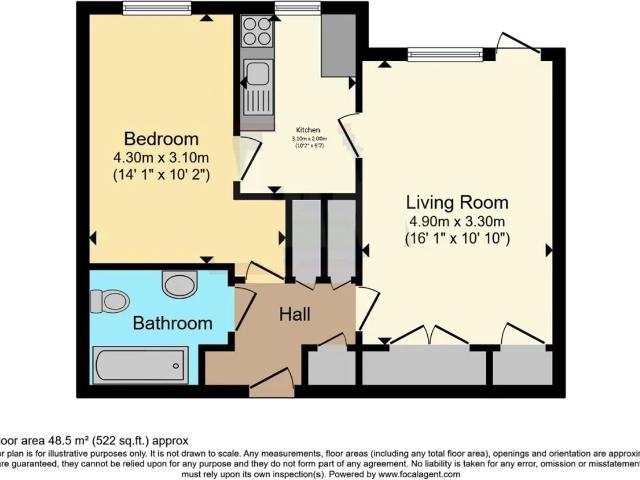 Apartment at Copley Close, Greater London