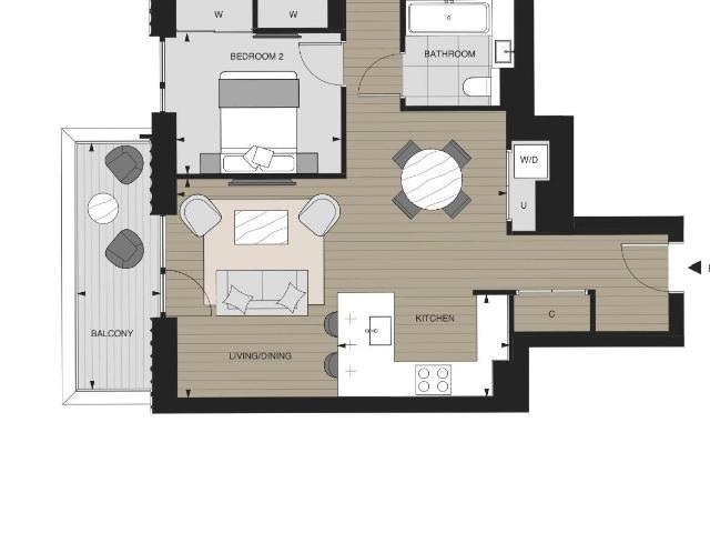 Apartment at Cascade Way, Dudley