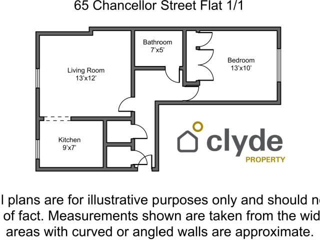 Apartment at Chancellor Street, Glasgow