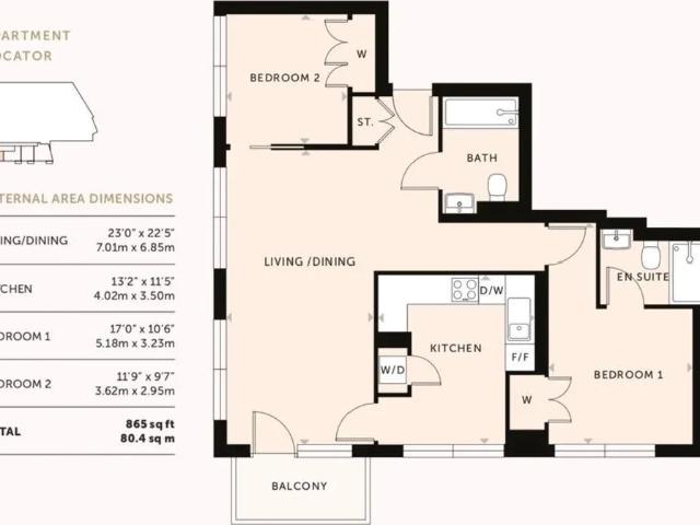 Apartment at City Island Way, Greater London
