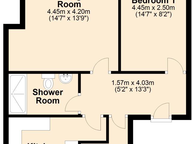 Apartment at Clinton Square, East Devon