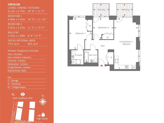 Apartment at Clipper Street, Greater London