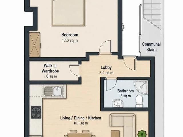 Apartment at Crwys Road, Cardiff