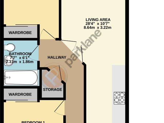 Apartment at Cross Granby Terrace, Leeds