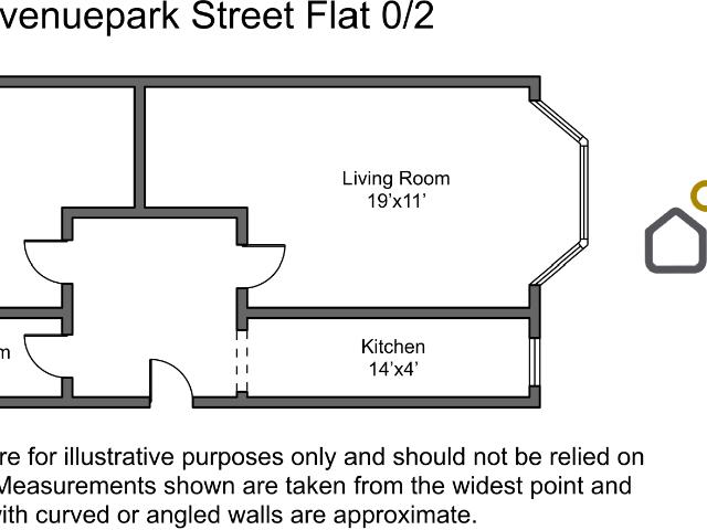 Apartment at Avenuepark Street, Glasgow