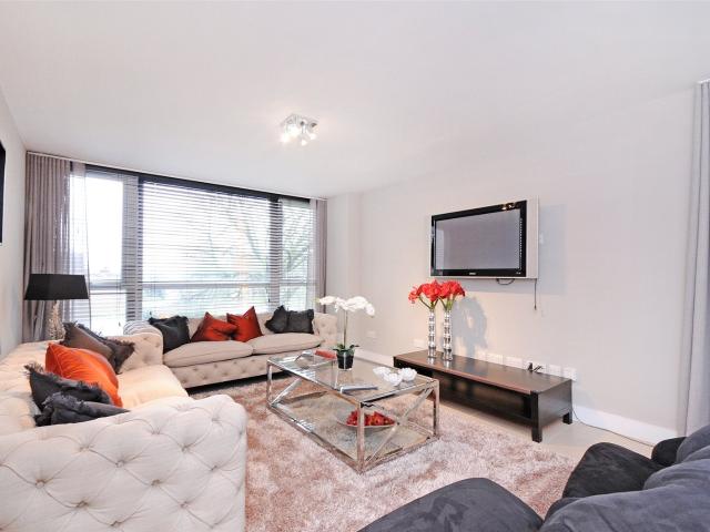 Apartment at Boydell Court, London
