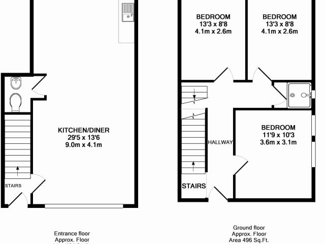 Apartment at Back Monk Bridge Place, Leeds