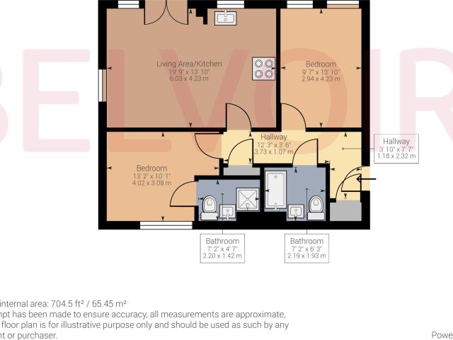 Apartment at Blackmoor Drive, Basingstoke and Deane