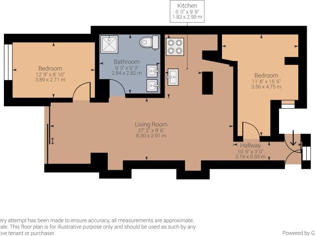 Apartment at Brunswick Street, Swansea