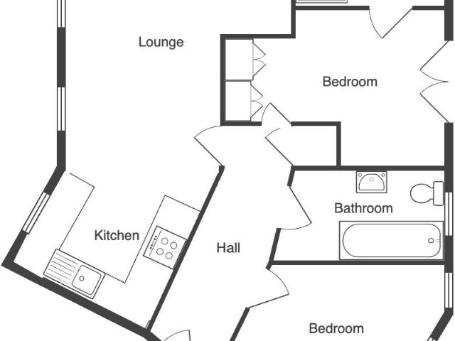Apartment at Bramble Court, Nottingham