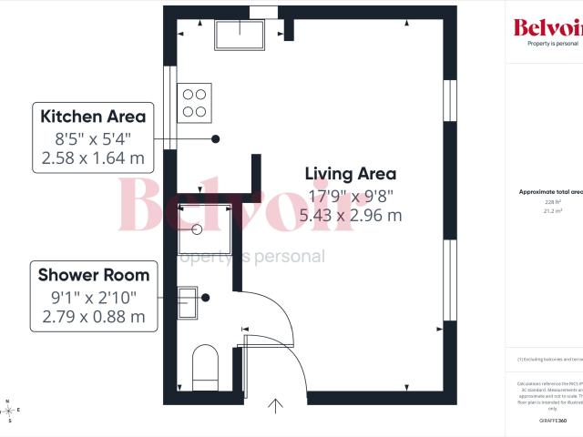 Apartment at Briery Lane, Shrewsbury