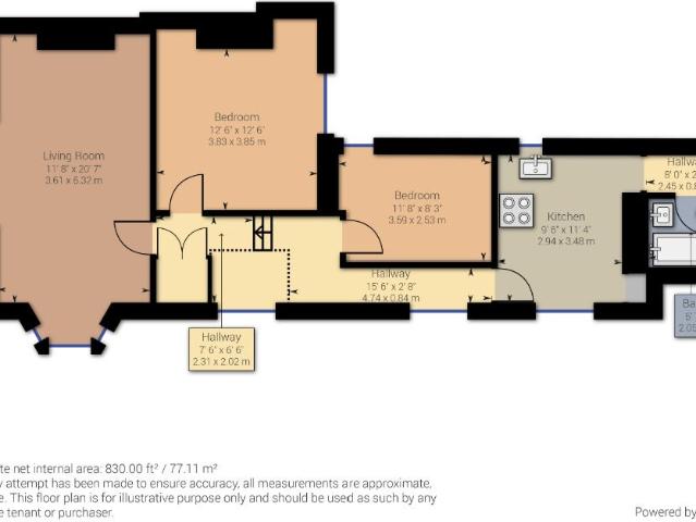 Apartment at Brooklands Terrace, Swansea