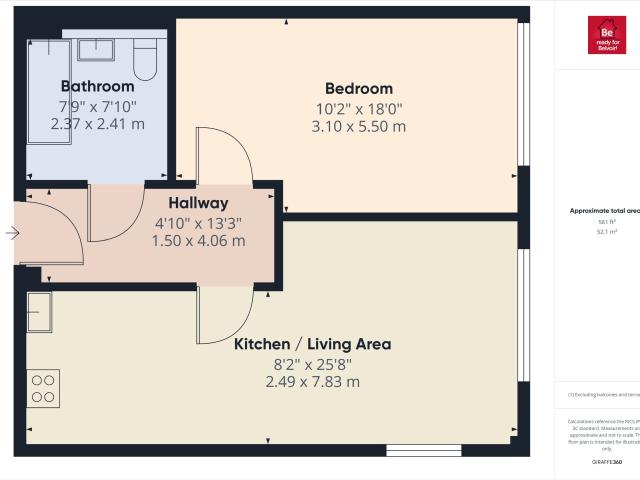 Apartment at Gradwell Street, Liverpool