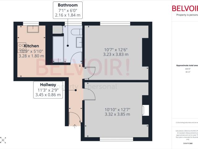 Apartment at Green Close, Stone