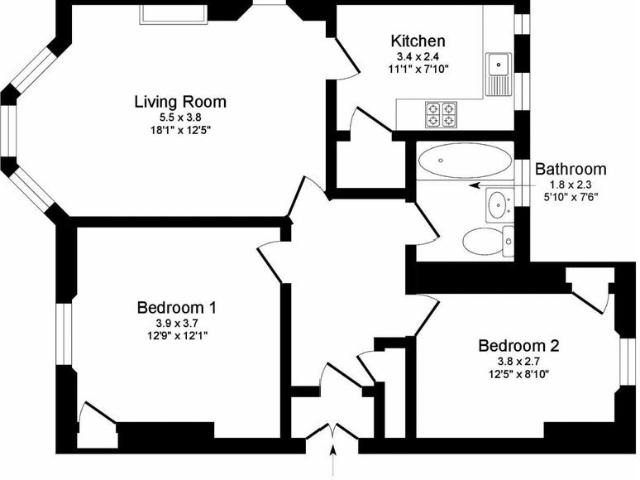 Apartment at Don Street, Glasgow