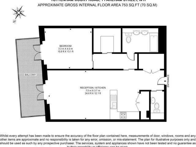 Apartment at Dean Street, City of Westminster