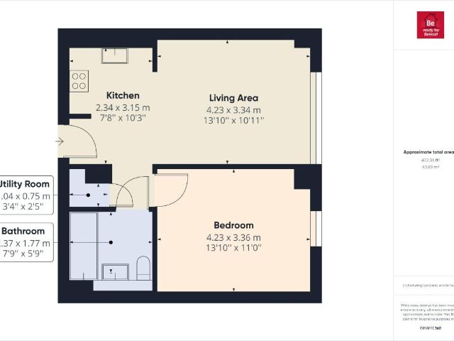 Apartment at Drury Lane, Liverpool