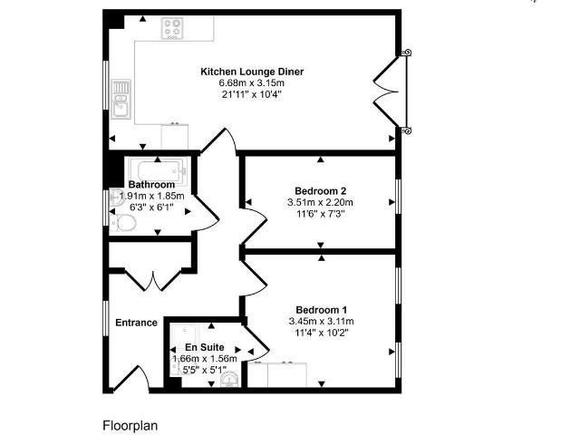 Apartment at Fox Elms Road, Gloucester