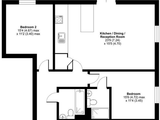 Apartment at Knowleston Place, Matlock Town
