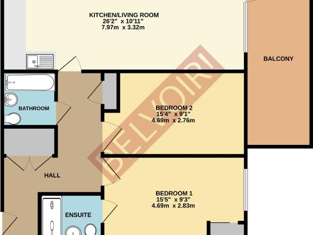 Apartment at Home Park Mill Link Road, Three Rivers