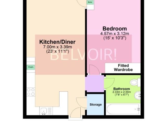 Apartment at Harland Court, West Suffolk