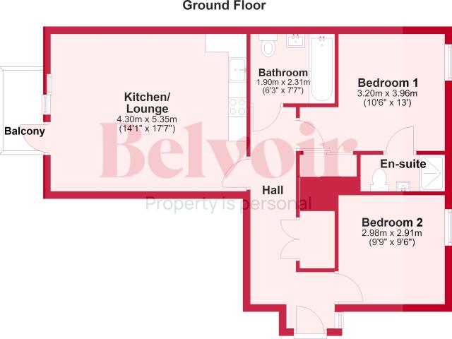 Apartment at Hills Road, Cambridge