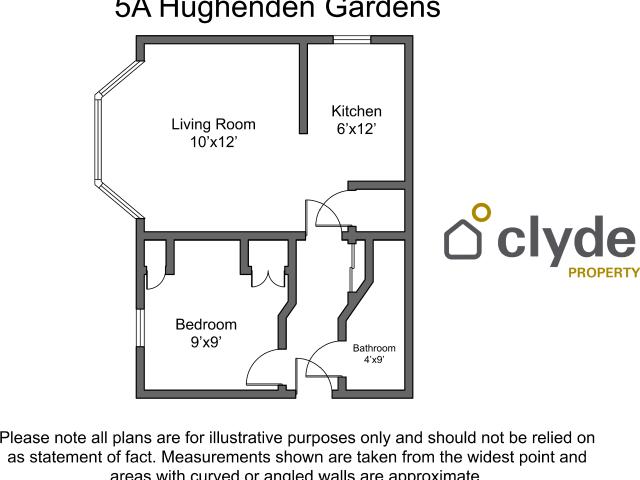 Apartment at Hughenden Gardens, Glasgow