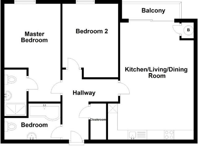 Apartment at Jameson Street, Belfast