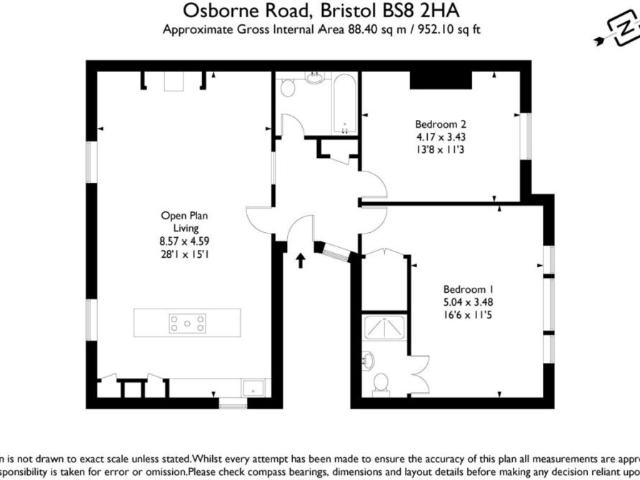 Apartment at Osborne Road, Bristol