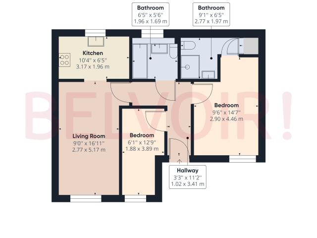 Apartment at Longacre Rise, Basingstoke and Deane