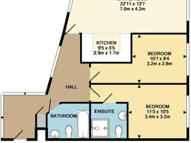 Apartment at Le Kyrk Lane, York