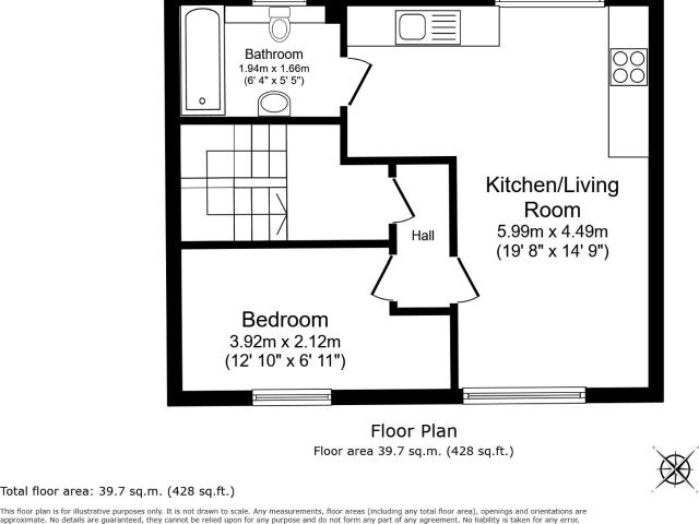 Apartment at Mossgate, Leicester