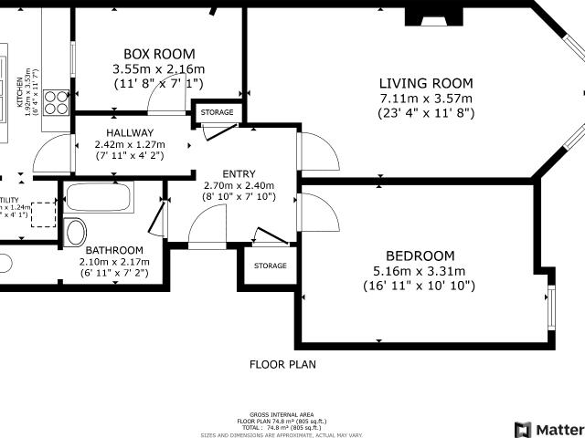Apartment at Meadowpark Street, Glasgow