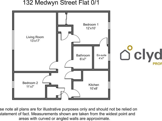 Apartment at Medwyn Street, Glasgow